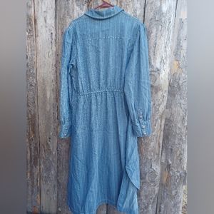 Double D Ranch | Dresses | Double D Ranch Denim Duster Dress Large ...